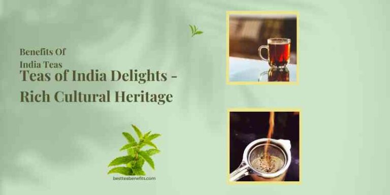 Teas of India - A Journey via Glorious Flavors and Benefits of Indian Teas